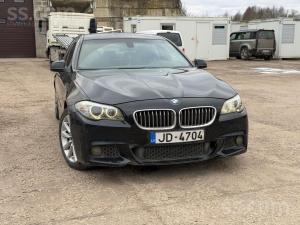Melns BMW 520 2011 Rīga, ar dzinēja tilpumu 2.00 L un nobraukumu 170 tūkst. km par 9000 €, foto  vietnē AUTOMOTO.COM.LV