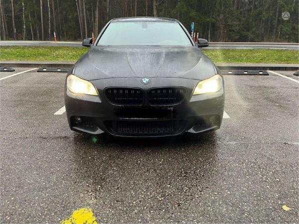 Melns BMW 520 2011 Klaipėda, ar dzinēja tilpumu 2.00 L un nobraukumu 345 tūkst. km par 7300 €, foto 1 vietnē AUTOMOTO.COM.LV