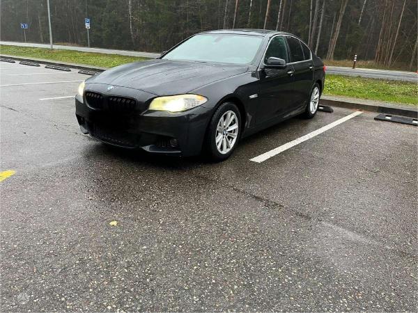 Melns BMW 520 2011 Klaipėda, ar dzinēja tilpumu 2.00 L un nobraukumu 345 tūkst. km par 7300 €, foto 2 vietnē AUTOMOTO.COM.LV