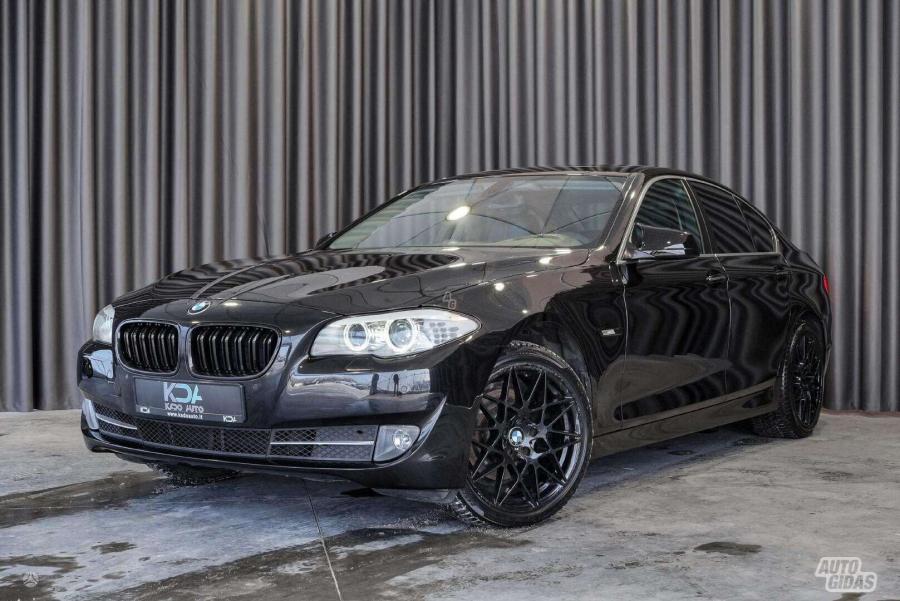 Black BMW 520 2011 in Marijampole, with an engine capacity of 2.00 L and mileage of 230 thousand km for 10950 €, photo 2 on AUTOMOTO.COM.LV