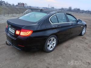 Black BMW 520 2011 in Daugavpils, with an engine capacity of 2.00 L and mileage of 340 thousand km for 4000 €, photo 12 on AUTOMOTO.COM.LV
