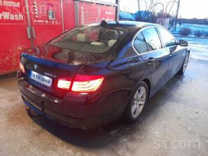Black BMW 520 2011 in Daugavpils, with an engine capacity of 2.00 L and mileage of 340 thousand km for 4000 €, photo 18 on AUTOMOTO.COM.LV