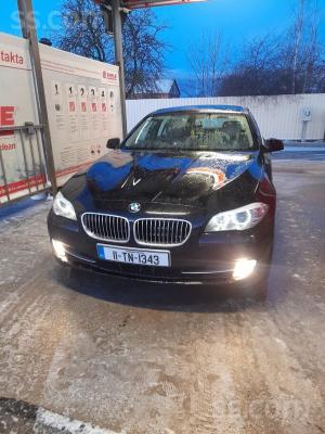 Black BMW 520 2011 in Daugavpils, with an engine capacity of 2.00 L and mileage of 340 thousand km for 4000 €, photo 19 on AUTOMOTO.COM.LV