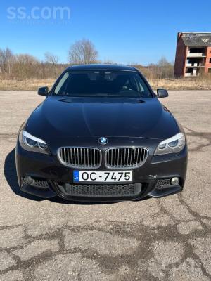 Melns BMW 520 2011 Dobele, ar dzinēja tilpumu 2.00 L un nobraukumu 252 tūkst. km par 8300 €, foto  vietnē AUTOMOTO.COM.LV