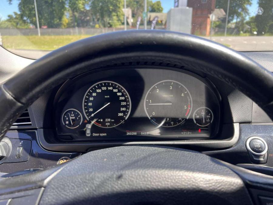 Черный БМВ 520 2011 в Утена, объемом двигателя 2.00 л и пробегом 260 тыс. км за 7700 €, фото 19 на AUTOMOTO.COM.LV