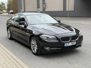 Black BMW 520 2011 in Riga, with an engine capacity of 2.00 L and mileage of 277 thousand km for 9900 €, photo  on AUTOMOTO.COM.LV