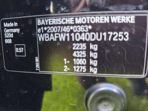 Black BMW 520 2011 in Kaunas, with an engine capacity of 2.00 L and mileage of 299 thousand km for 7700 €, photo 26 on AUTOMOTO.COM.LV