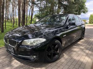 Black BMW 520 2011 in Utena, with an engine capacity of 2.00 L and mileage of 260 thousand km for 7800 €, photo  on AUTOMOTO.COM.LV