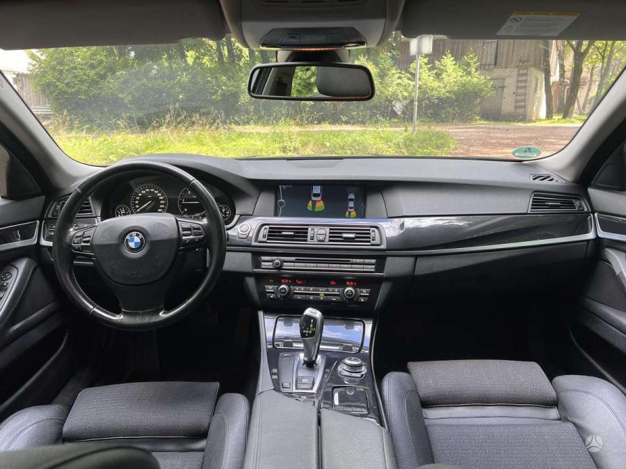 Melns BMW 520 2011 Utena, ar dzinēja tilpumu 2.00 L un nobraukumu 260 tūkst. km par 7800 €, foto 15 vietnē AUTOMOTO.COM.LV