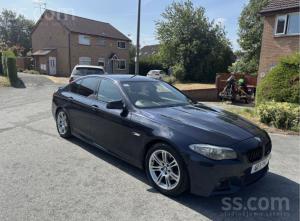 Black BMW 520 2011 in Riga, with an engine capacity of 2.00 L and mileage of 200 thousand km for 3800 €, photo  on AUTOMOTO.COM.LV