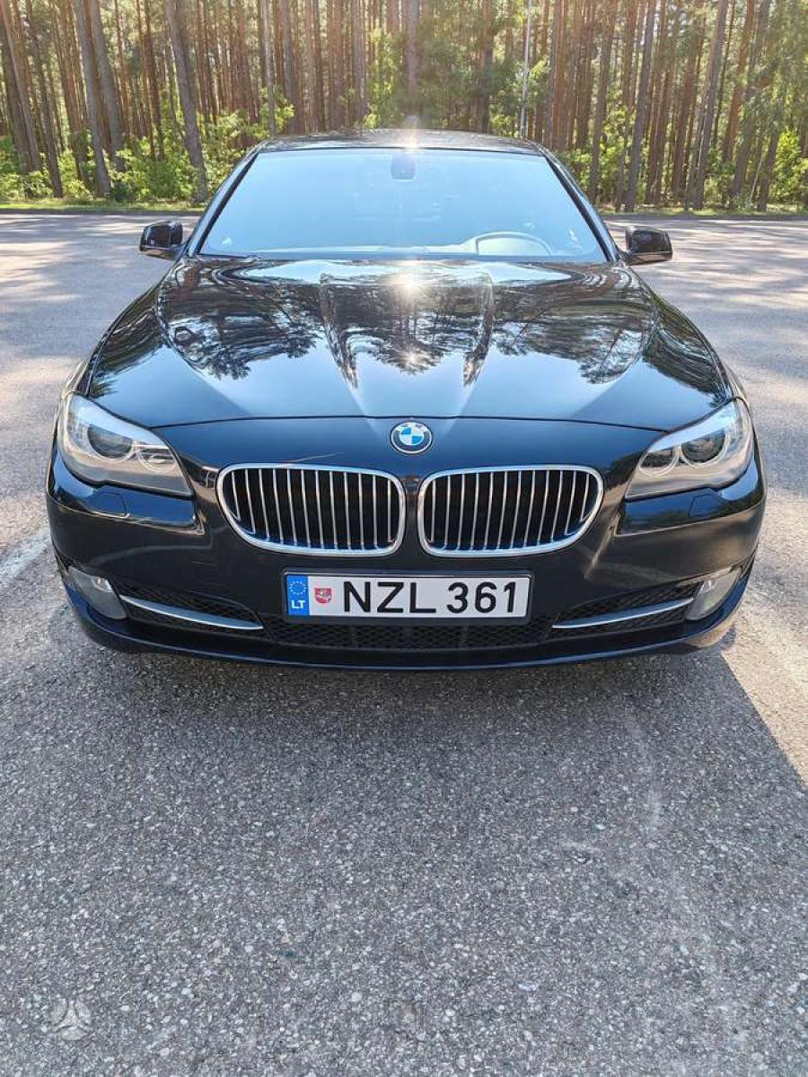 Melns BMW 520 2011 Druskininkai, ar dzinēja tilpumu 2.00 L un nobraukumu 276 tūkst. km par 8999 €, foto 1 vietnē AUTOMOTO.COM.LV