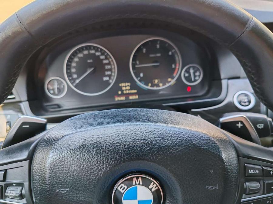 Melns BMW 520 2011 Druskininkai, ar dzinēja tilpumu 2.00 L un nobraukumu 276 tūkst. km par 8999 €, foto 13 vietnē AUTOMOTO.COM.LV