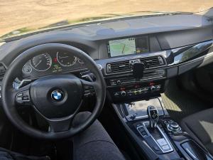 Black BMW 520 2011 in Kaunas, with an engine capacity of 2.00 L and mileage of 262 thousand km for 8300 €, photo 15 on AUTOMOTO.COM.LV