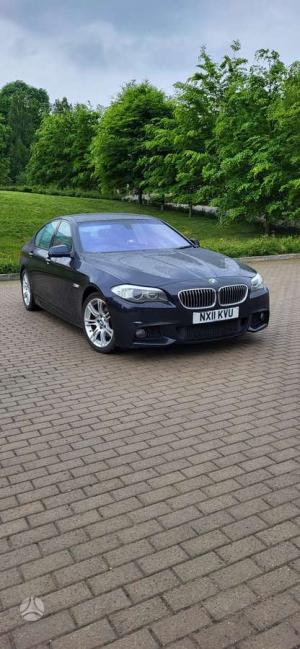 Black BMW 520 2011 in Vilnius, with an engine capacity of 2.00 L and mileage of 233 thousand km for 3900 €, photo 3 on AUTOMOTO.COM.LV