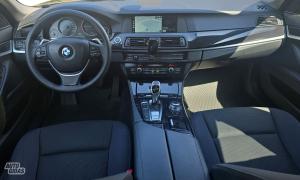 Black BMW 520 2011 in Kaunas, with an engine capacity of 2.00 L and mileage of 262 thousand km for 7700 €, photo 14 on AUTOMOTO.COM.LV