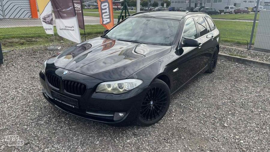 Melns BMW 520 2011 Marijampole, ar dzinēja tilpumu 2.00 L un nobraukumu 330 tūkst. km par 6990 €, foto 1 vietnē AUTOMOTO.COM.LV