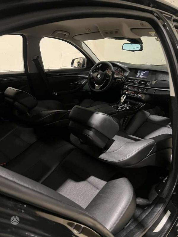 Melns BMW 520 2012 Klaipėda, ar dzinēja tilpumu 2.00 L un nobraukumu 282 tūkst. km par 8999 €, foto 7 vietnē AUTOMOTO.COM.LV