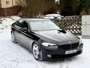 Black BMW 520 2012 in Vilnius, with an engine capacity of 2.00 L and mileage of 290 thousand km for 6800 €, photo  on AUTOMOTO.COM.LV