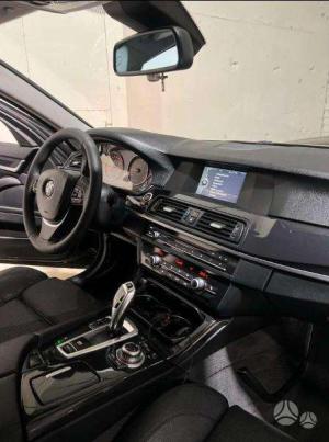 Black BMW 520 2012 in Klaipeda, with an engine capacity of 2.00 L and mileage of 282 thousand km for 8999 €, photo 2 on AUTOMOTO.COM.LV