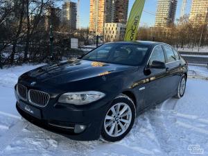 Black BMW 520 2012 in Vilnius, with an engine capacity of 2.00 L and mileage of 384 thousand km for 7300 €, photo 2 on AUTOMOTO.COM.LV