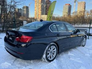 Black BMW 520 2012 in Vilnius, with an engine capacity of 2.00 L and mileage of 384 thousand km for 7300 €, photo 6 on AUTOMOTO.COM.LV