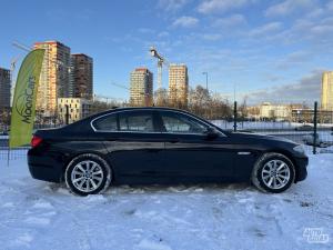 Black BMW 520 2012 in Vilnius, with an engine capacity of 2.00 L and mileage of 384 thousand km for 7300 €, photo 9 on AUTOMOTO.COM.LV