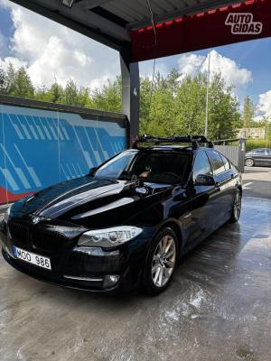 Black BMW 520 2012 in Vilnius, with an engine capacity of 2.00 L and mileage of 230 thousand km for 10000 €, photo  on AUTOMOTO.COM.LV