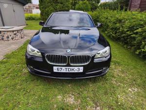 Melns BMW 520 2012 Marijampole, ar dzinēja tilpumu 2.00 L un nobraukumu 280 tūkst. km par 7999 €, foto  vietnē AUTOMOTO.COM.LV