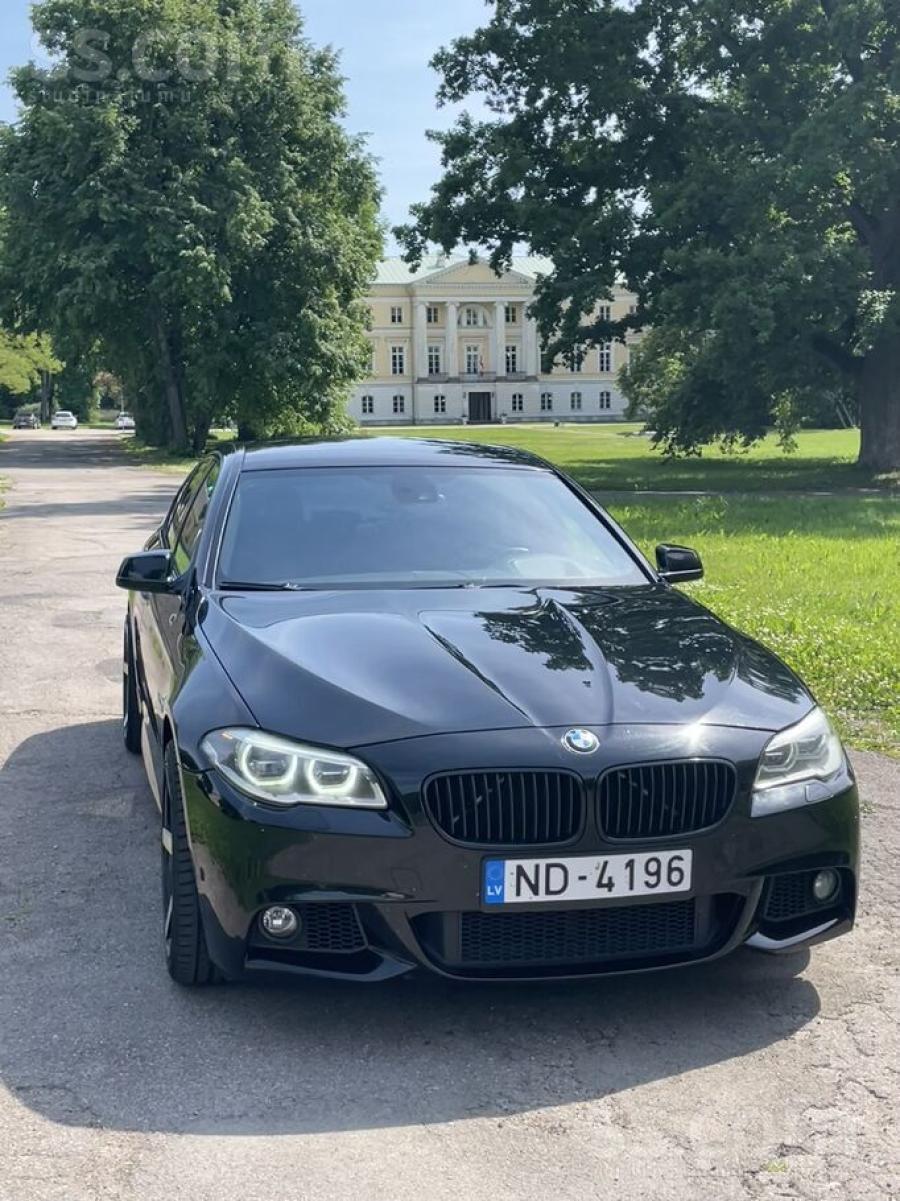 Melns BMW 520 2012 Bauska, ar dzinēja tilpumu 2.00 L un nobraukumu 252 tūkst. km par 10800 €, foto 6 vietnē AUTOMOTO.COM.LV