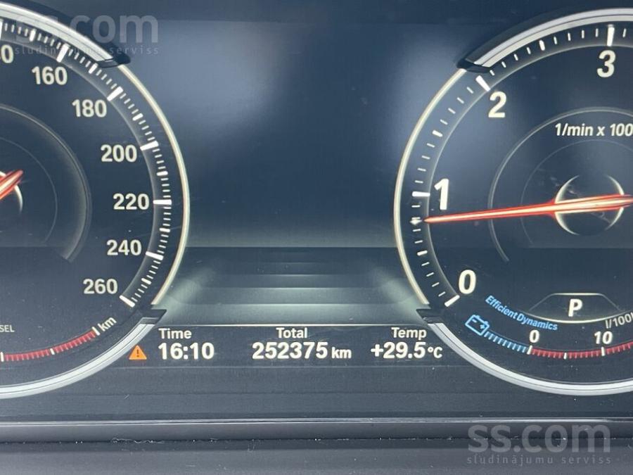 Melns BMW 520 2012 Bauska, ar dzinēja tilpumu 2.00 L un nobraukumu 252 tūkst. km par 10800 €, foto 8 vietnē AUTOMOTO.COM.LV