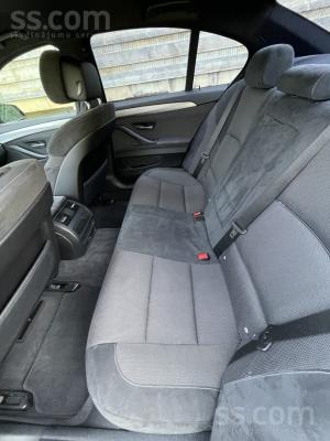 Melns BMW 520 2012 Bauska, ar dzinēja tilpumu 2.00 L un nobraukumu 252 tūkst. km par 10800 €, foto 13 vietnē AUTOMOTO.COM.LV