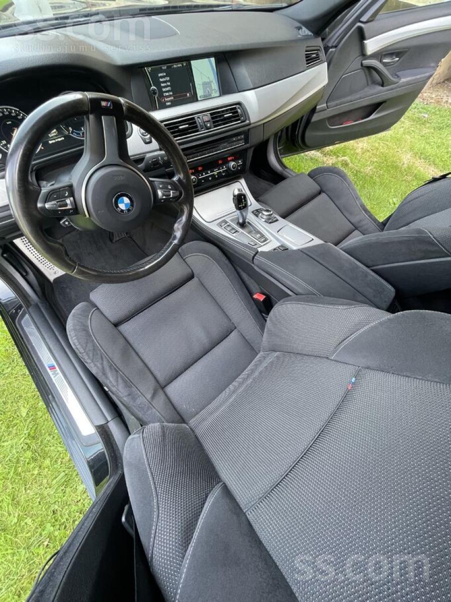 Melns BMW 520 2012 Bauska, ar dzinēja tilpumu 2.00 L un nobraukumu 252 tūkst. km par 10800 €, foto 14 vietnē AUTOMOTO.COM.LV