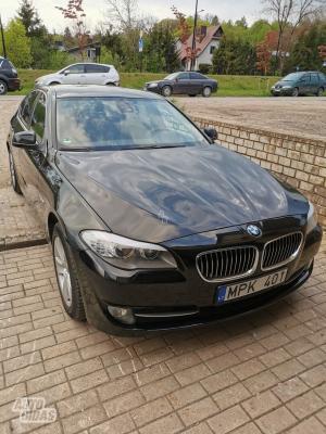 Черный БМВ 520 2012 в Алитус, объемом двигателя 2.00 л и пробегом 189 тыс. км за 8300 €, фото  на AUTOMOTO.COM.LV