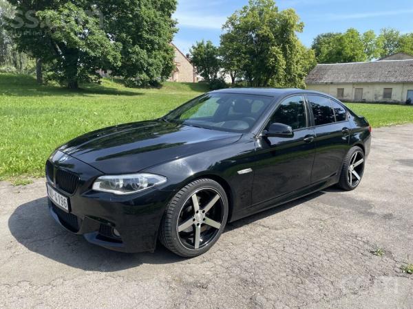 Melns BMW 520 2012 Bauska, ar dzinēja tilpumu 2.00 L un nobraukumu 252 tūkst. km par 10500 €, foto 1 vietnē AUTOMOTO.COM.LV