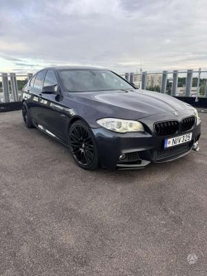 Black BMW 520 2012 in Vilnius, with an engine capacity of 2.00 L and mileage of 330 thousand km for 9100 €, photo 3 on AUTOMOTO.COM.LV