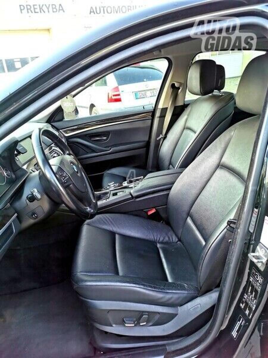 Melns BMW 520 2012 Alīta, ar dzinēja tilpumu 2.00 L un nobraukumu 189 tūkst. km par 8200 €, foto 10 vietnē AUTOMOTO.COM.LV