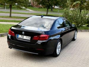 Black BMW 520 2012 in Vilnius, with an engine capacity of 2.00 L and mileage of 289 thousand km for 5500 €, photo 8 on AUTOMOTO.COM.LV