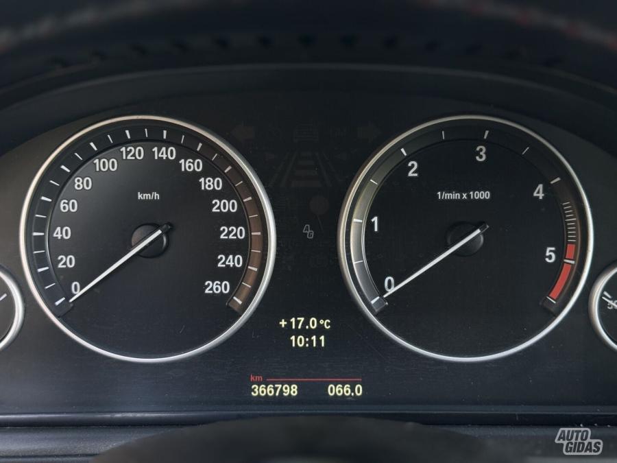 Melns BMW 520 2012 Kauņa, ar dzinēja tilpumu 2.00 L un nobraukumu 367 tūkst. km par 7300 €, foto 11 vietnē AUTOMOTO.COM.LV