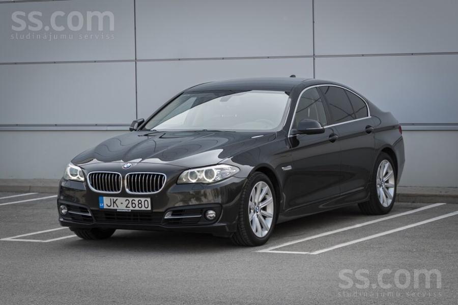 Melns BMW 520 2013 Rīga, ar dzinēja tilpumu 2.00 L un nobraukumu 0 tūkst. km par 9990 €, foto 1 vietnē AUTOMOTO.COM.LV