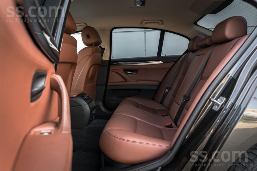 Melns BMW 520 2013 Rīga, ar dzinēja tilpumu 2.00 L un nobraukumu 0 tūkst. km par 9990 €, foto 9 vietnē AUTOMOTO.COM.LV