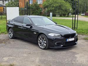 Melns BMW 520 2013 Ogre, ar dzinēja tilpumu 2.00 L un nobraukumu 263 tūkst. km par 10350 €, foto 1 vietnē AUTOMOTO.COM.LV