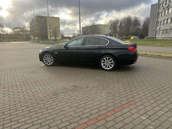 Black BMW 520 2013 in Kaunas, with an engine capacity of 2.00 L and mileage of 175 thousand km for 3200 €, photo 3 on AUTOMOTO.COM.LV