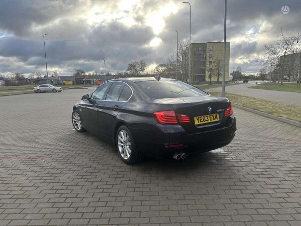Black BMW 520 2013 in Kaunas, with an engine capacity of 2.00 L and mileage of 175 thousand km for 3200 €, photo 4 on AUTOMOTO.COM.LV