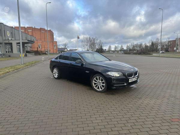Black BMW 520 2013 in Kaunas, with an engine capacity of 2.00 L and mileage of 175 thousand km for 3200 €, photo 5 on AUTOMOTO.COM.LV