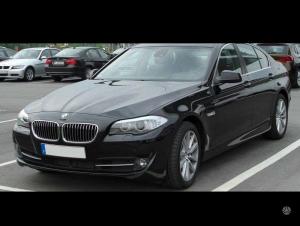 Melns BMW 520 2013 Vilkaviškis, ar dzinēja tilpumu 2.00 L un nobraukumu 350 tūkst. km par 4650 €, foto  vietnē AUTOMOTO.COM.LV