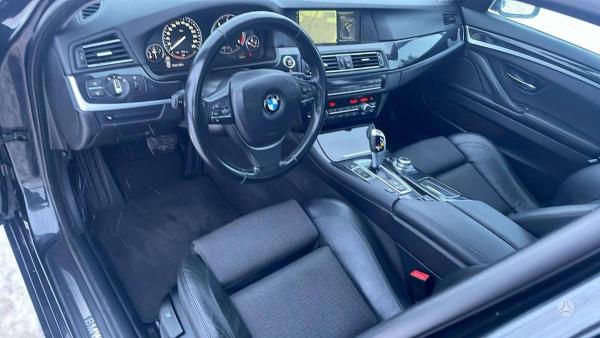 Melns BMW 520 2013 Marijampole, ar dzinēja tilpumu 2.00 L un nobraukumu 180 tūkst. km par 10999 €, foto 9 vietnē AUTOMOTO.COM.LV