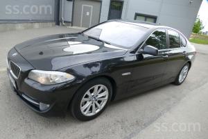 Black BMW 520 2013 in Riga, with an engine capacity of 2.00 L and mileage of 0 thousand km for 7200 €, photo  on AUTOMOTO.COM.LV