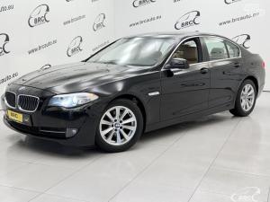 Черный БМВ 520 2013 в Авиженяй, объемом двигателя 2.00 л и пробегом 215 тыс. км за 9999 €, фото  на AUTOMOTO.COM.LV