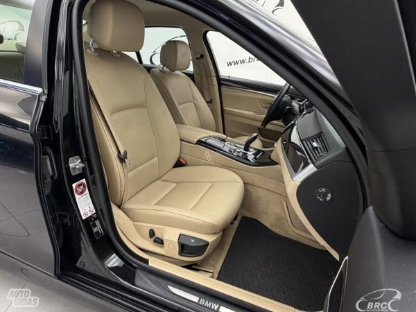 Черный БМВ 520 2013 в Авиженяй, объемом двигателя 2.00 л и пробегом 215 тыс. км за 9999 €, фото 7 на AUTOMOTO.COM.LV