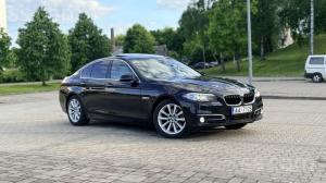 Black BMW 520 2013 in Rezekne, with an engine capacity of 2.00 L and mileage of 0 thousand km for 10500 €, photo  on AUTOMOTO.COM.LV